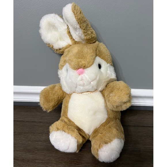 AMC | Toys | Vintage 982 Amc Brown Bunny Rabbit Plush Stuffed Animal ...